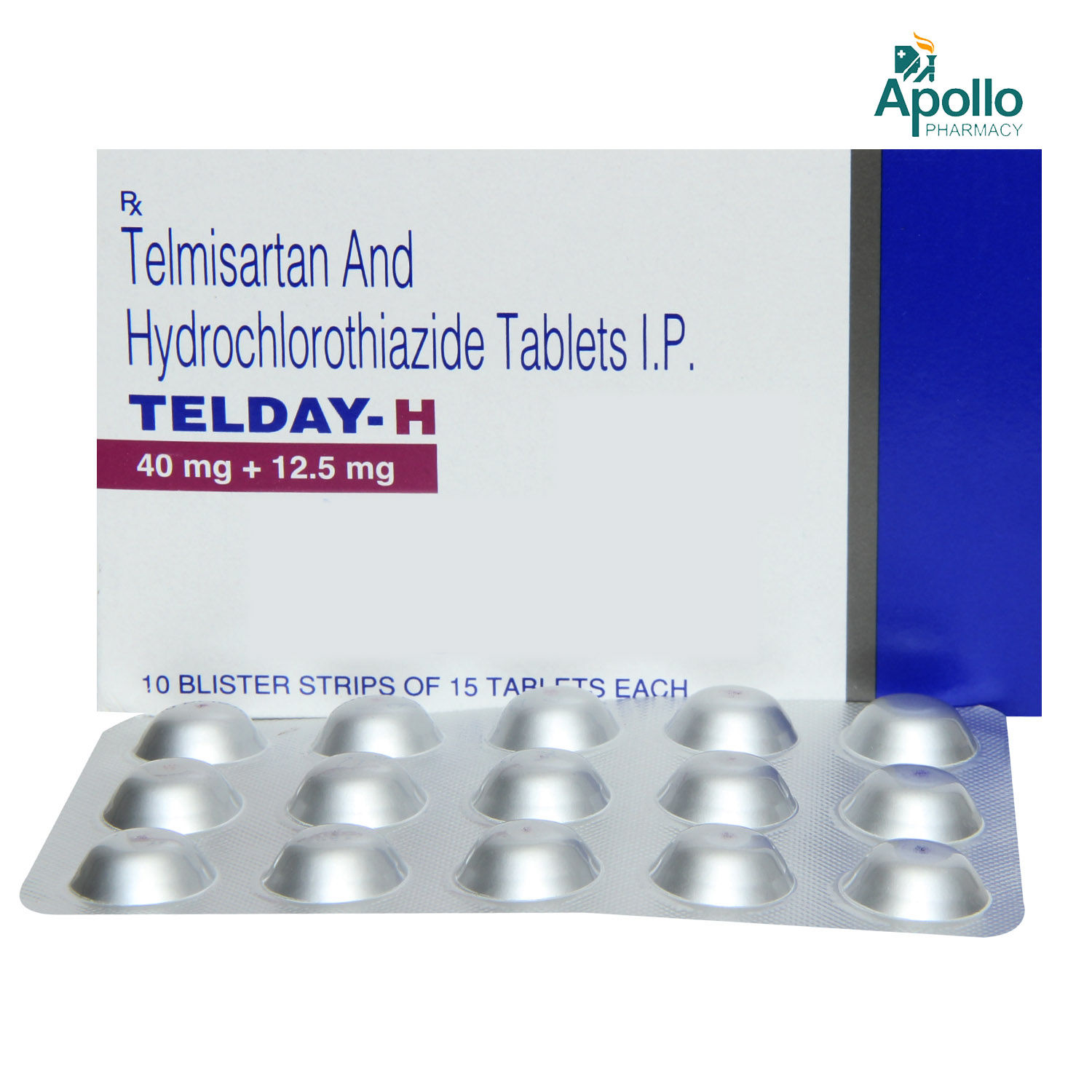 Telday-H Tablet 15's Price, Uses, Side Effects, Composition - Apollo ...