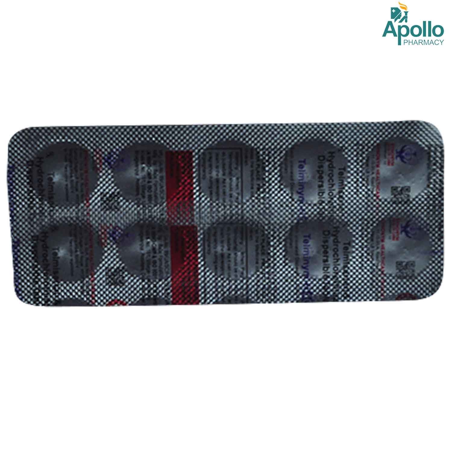 Telminym-H 40/12.5mg Tablet | Uses, Side Effects, Price | Apollo Pharmacy