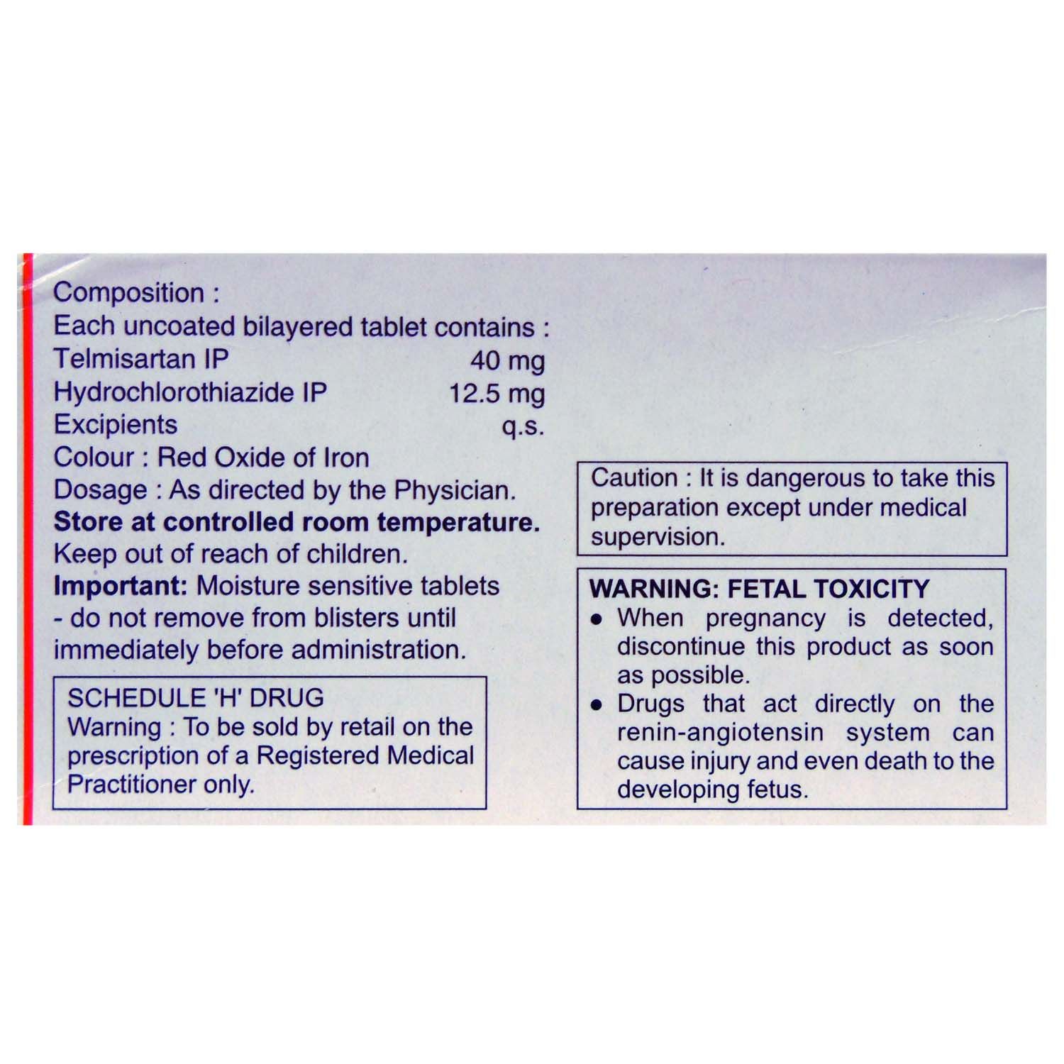 Temsan-H Tablet | Uses, Side Effects, Price | Apollo Pharmacy