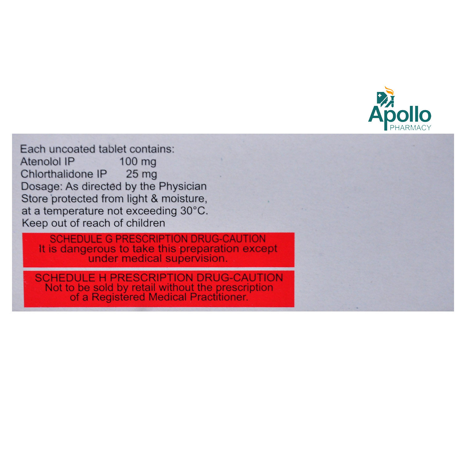 TENORIC 100MG TABLET Price, Uses, Side Effects, Composition - Apollo ...