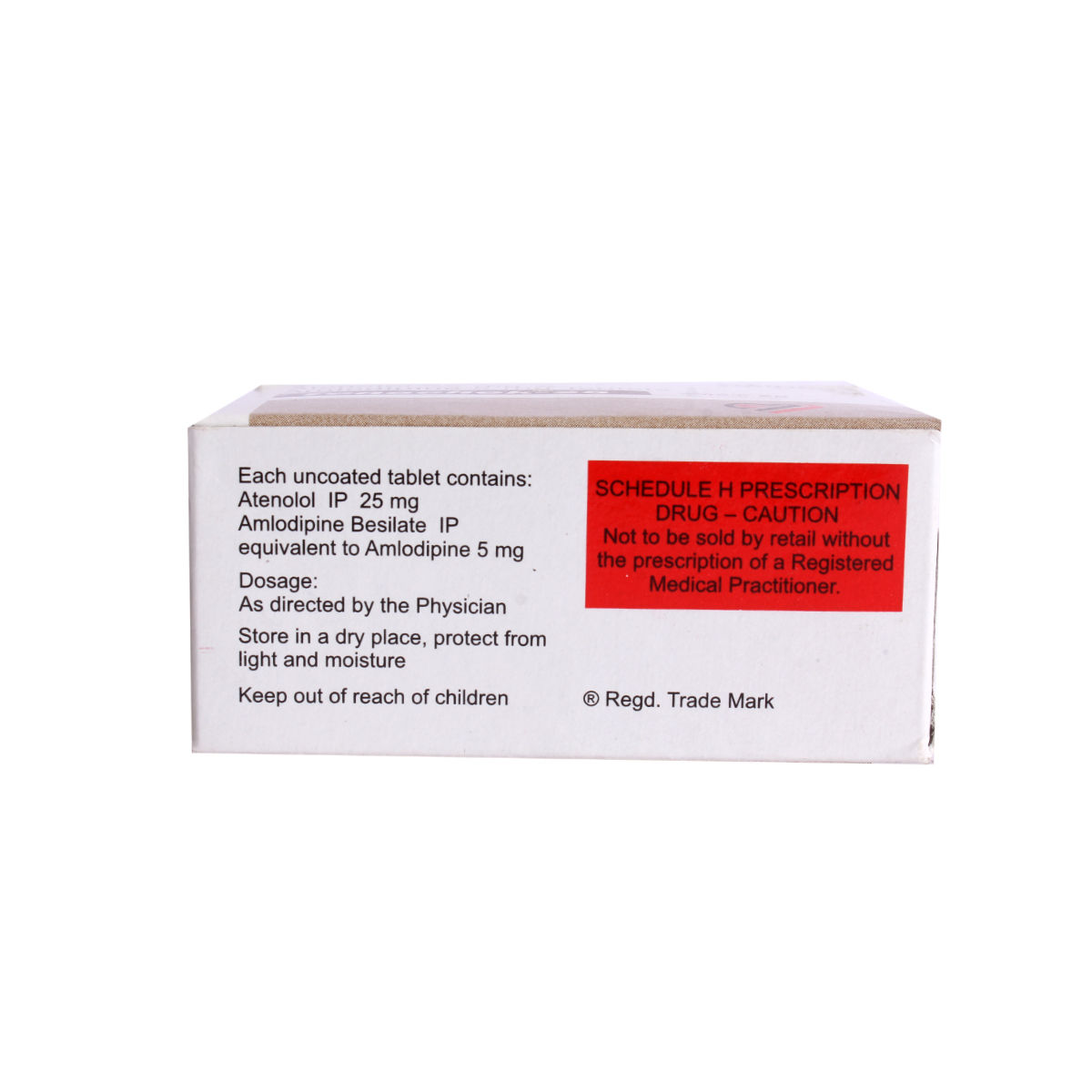 Tenocheck 25 Tablet 10's Price, Uses, Side Effects, Composition ...