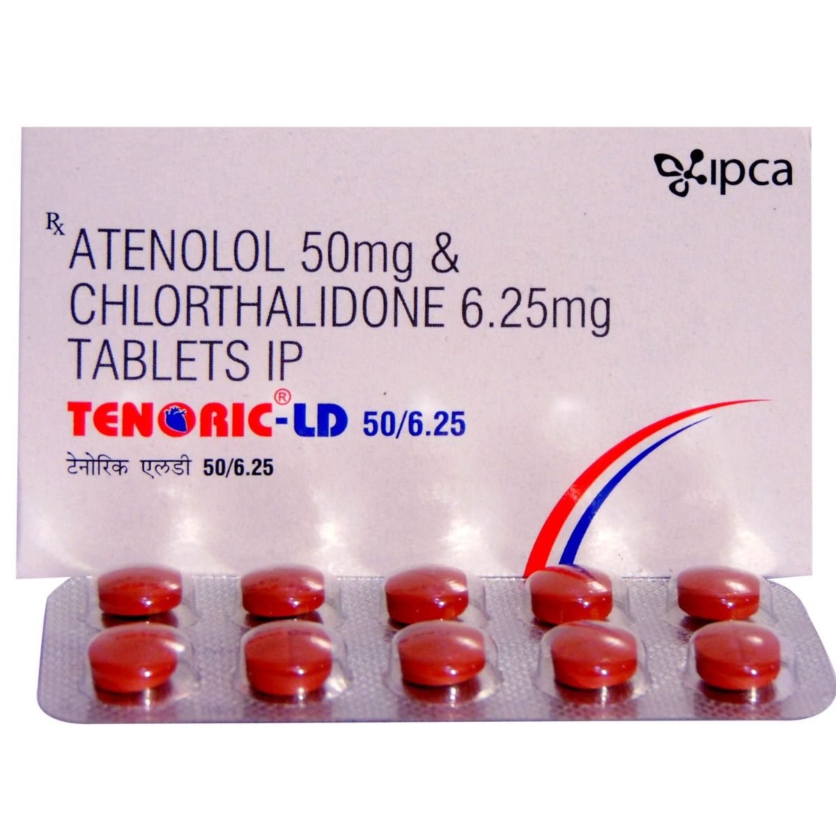 Tenoric LD 50/6.25 mg Tablet 10's Price, Uses, Side Effects ...