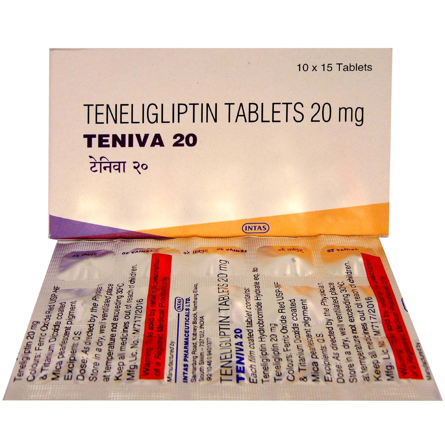 Teniva 20 Tablet 10's Price, Uses, Side Effects, Composition - Apollo ...