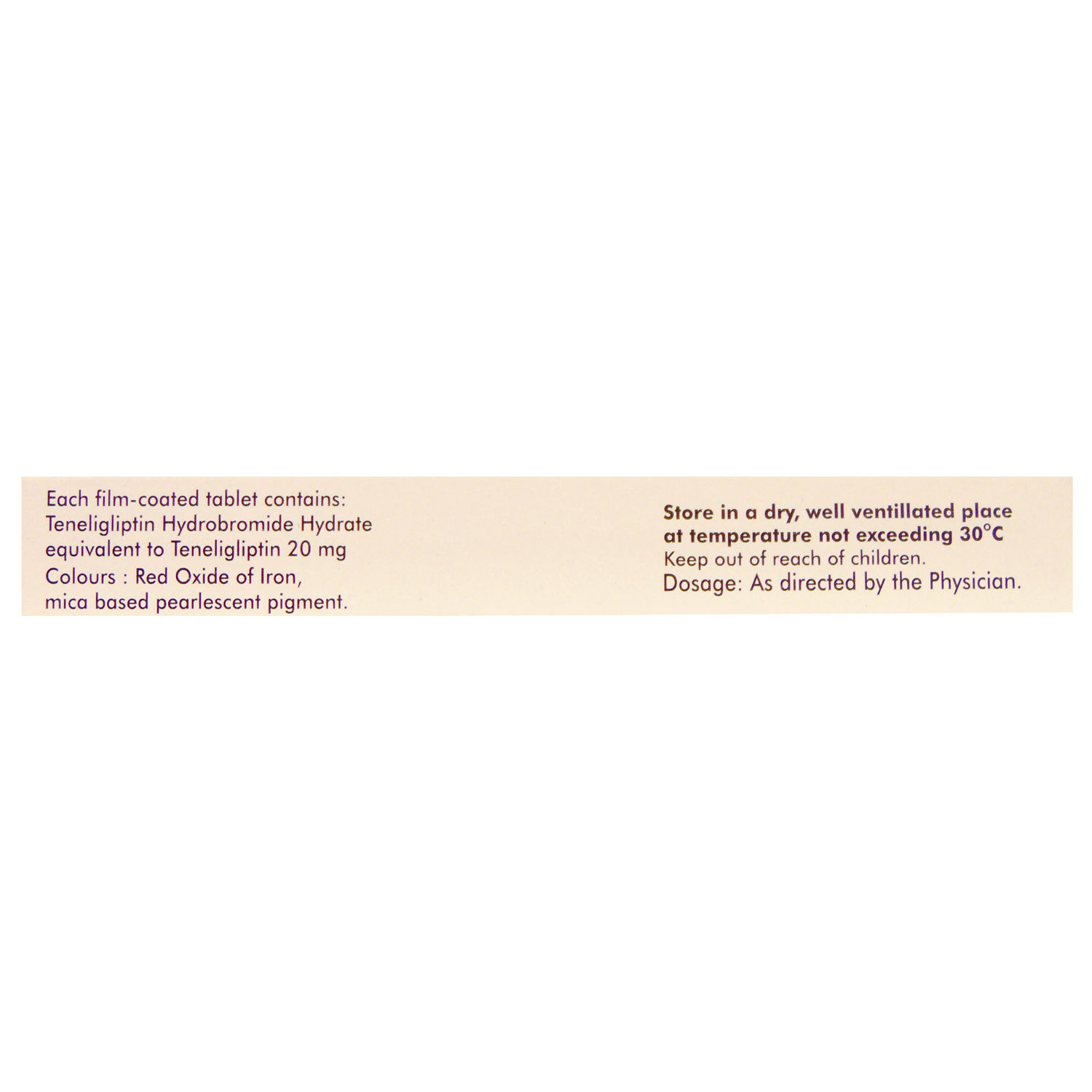 Tenepride-20 Tablet | Uses, Side Effects, Price | Apollo Pharmacy