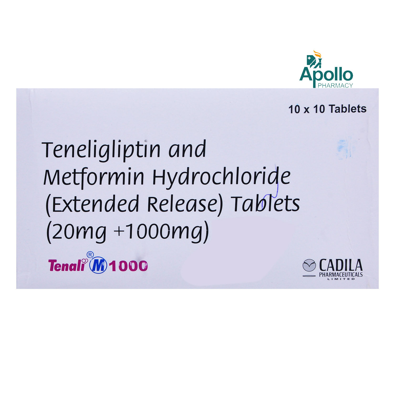 Tenali M 1000 Tablet | Uses, Side Effects, Price | Apollo Pharmacy