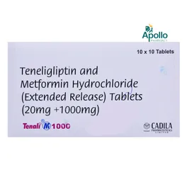 Tenali M 1000 Tablet | Uses, Side Effects, Price | Apollo Pharmacy