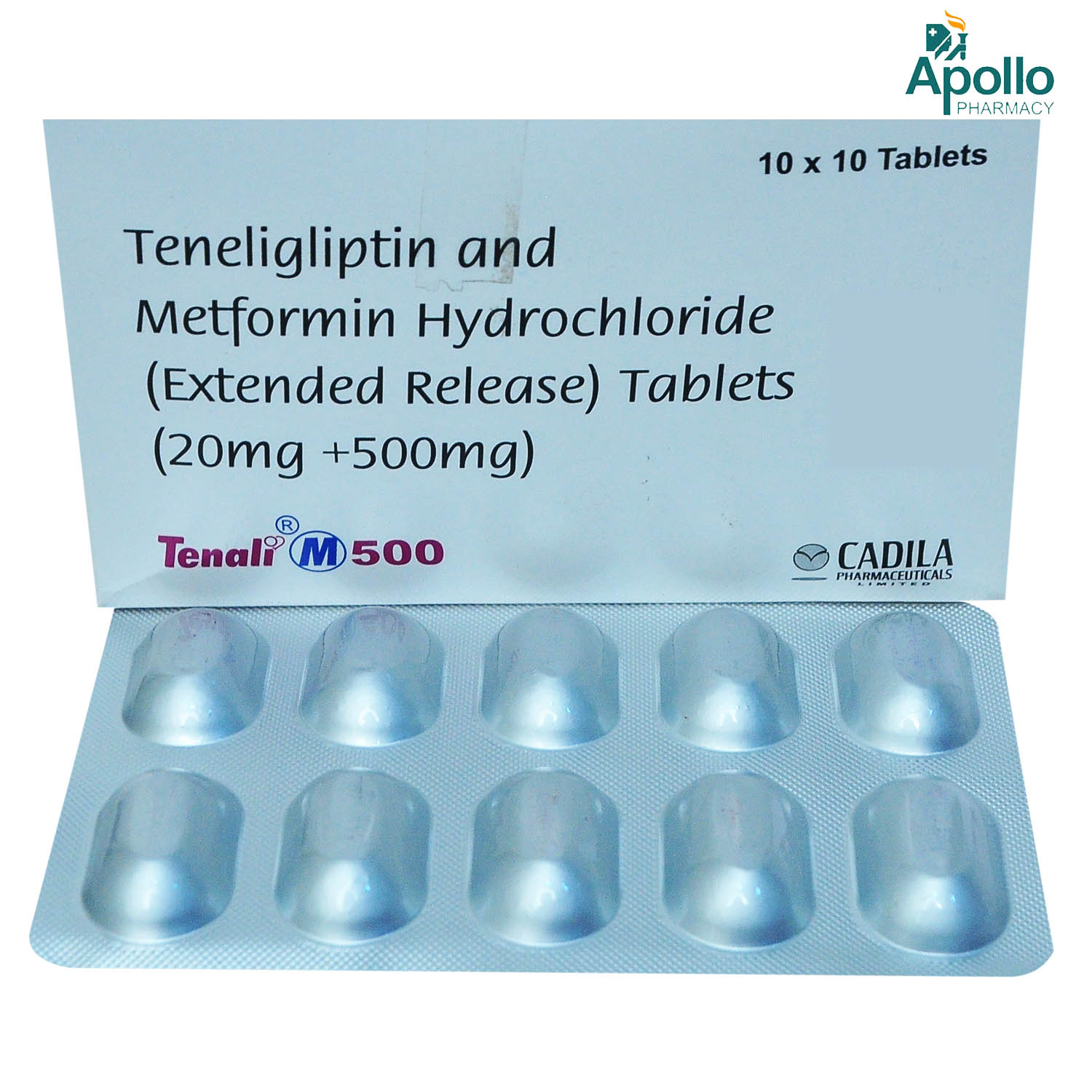 Tenali M 500 Tablet 10's Price, Uses, Side Effects, Composition ...