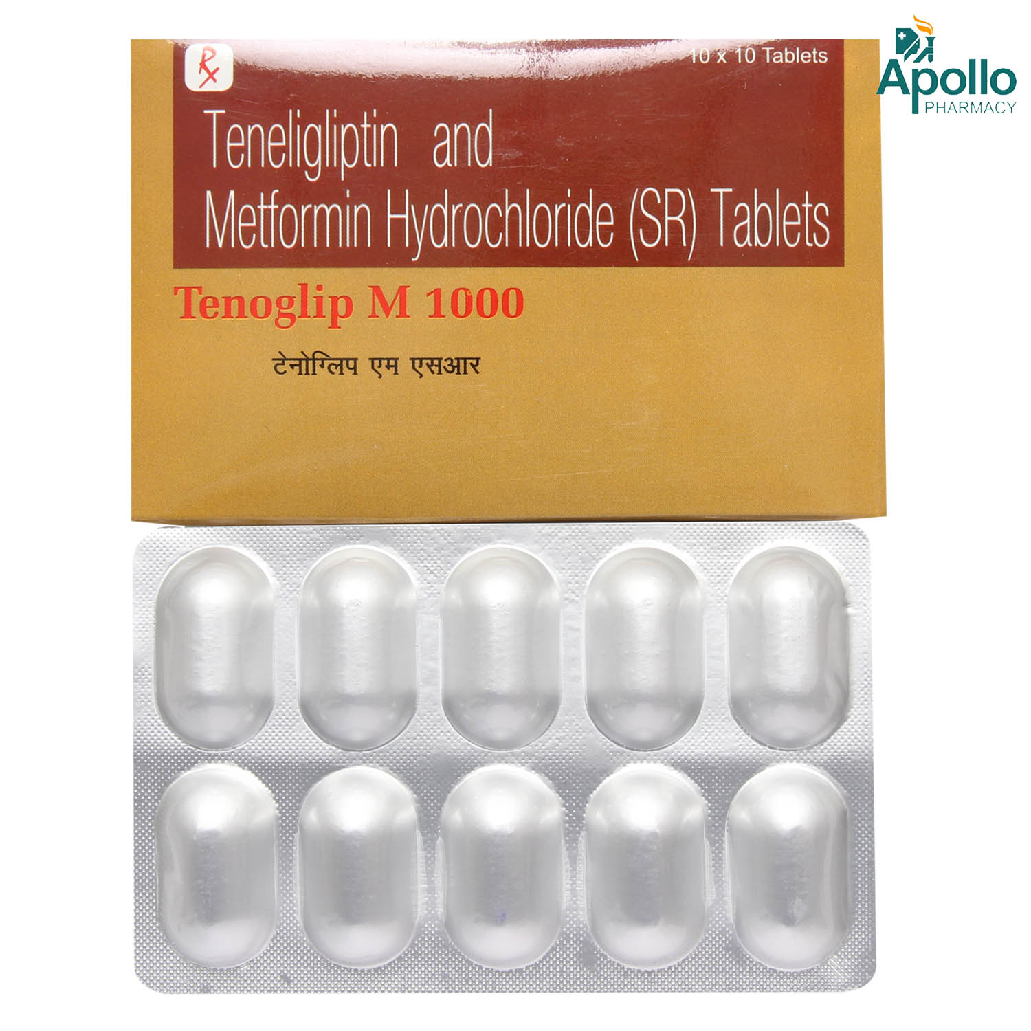 Tenoglip M 1000mg Tablet | Uses, Side Effects, Price | Apollo Pharmacy