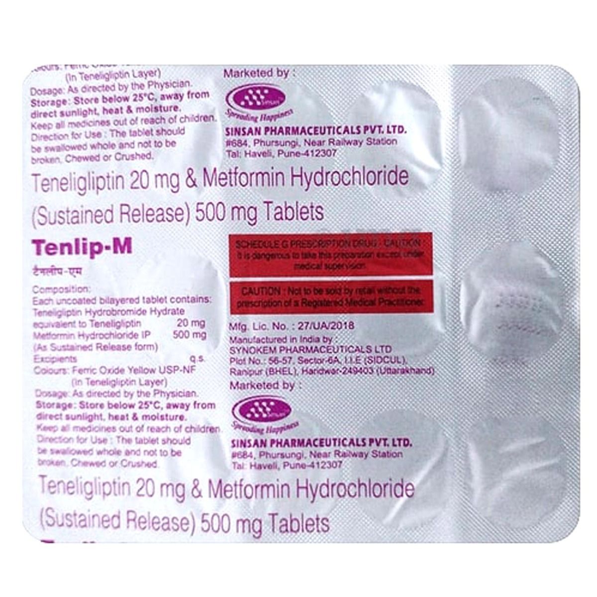 Tenlip M Tablet 15's Price, Uses, Side Effects, Composition - Apollo ...