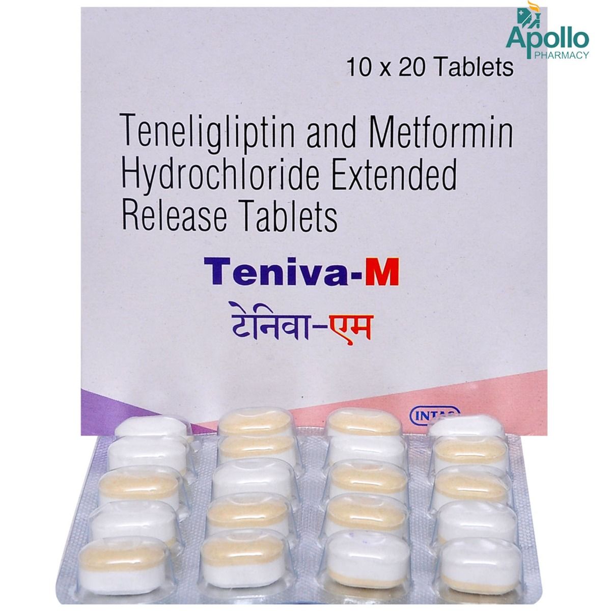 Teniva-M Tablet 20's Price, Uses, Side Effects, Composition - Apollo ...