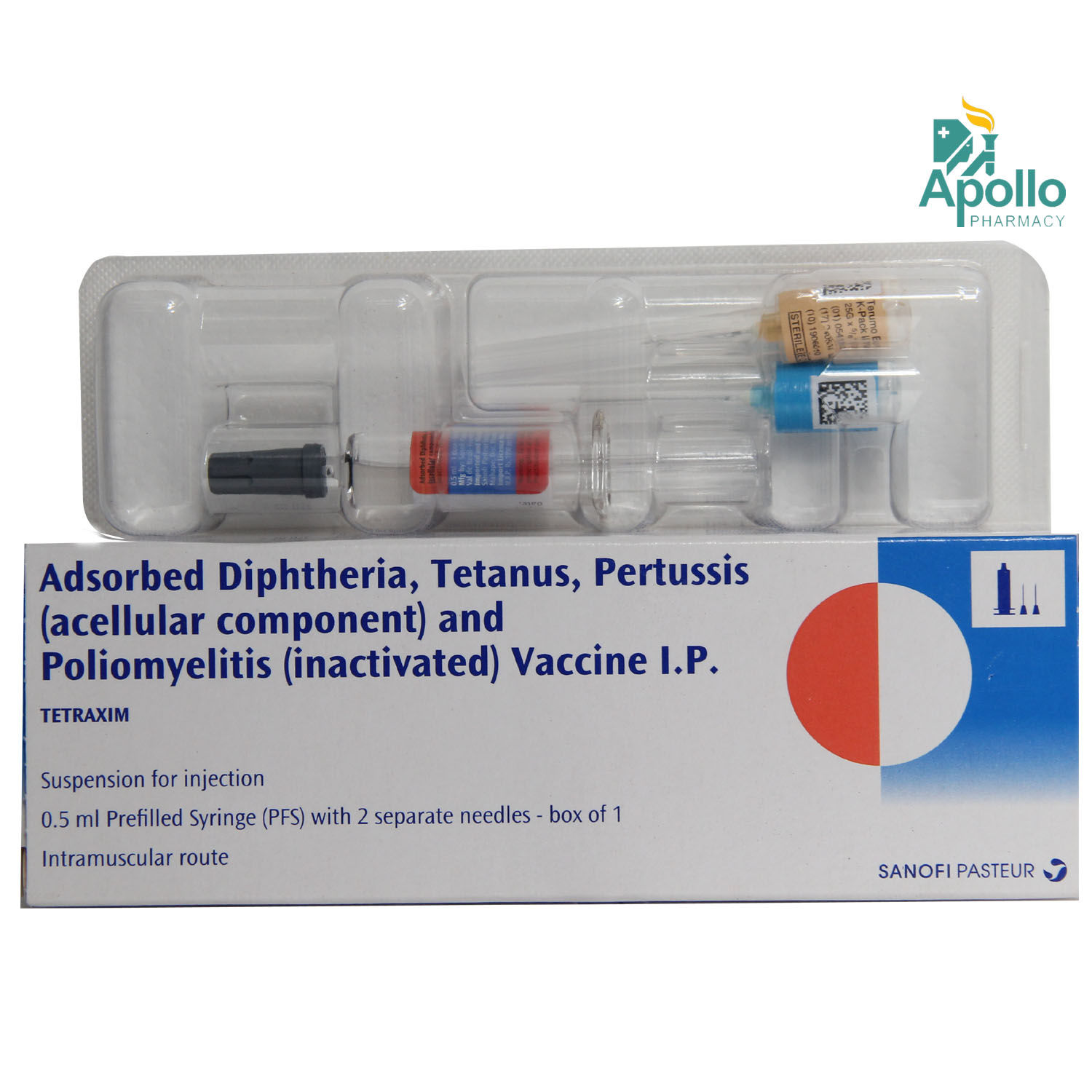 Tetraxim Vaccine Pfs 0.5ml Price, Uses, Side Effects, Composition ...