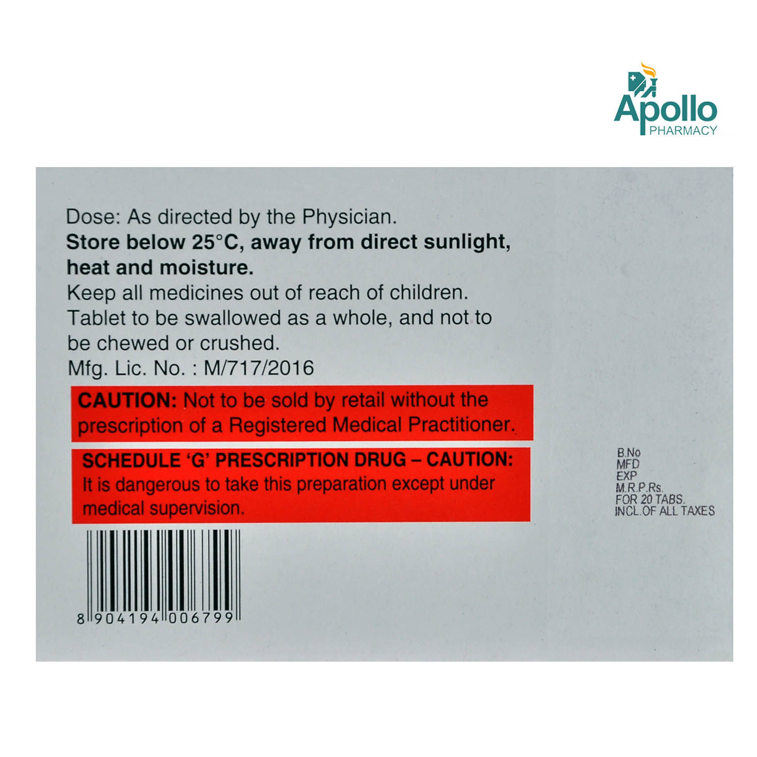T Glip-M 1000 Tablet 20's Price, Uses, Side Effects, Composition ...