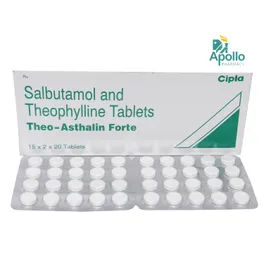 Theo-Asthalin Forte Tablet | Uses, Side Effects, Price | Apollo Pharmacy