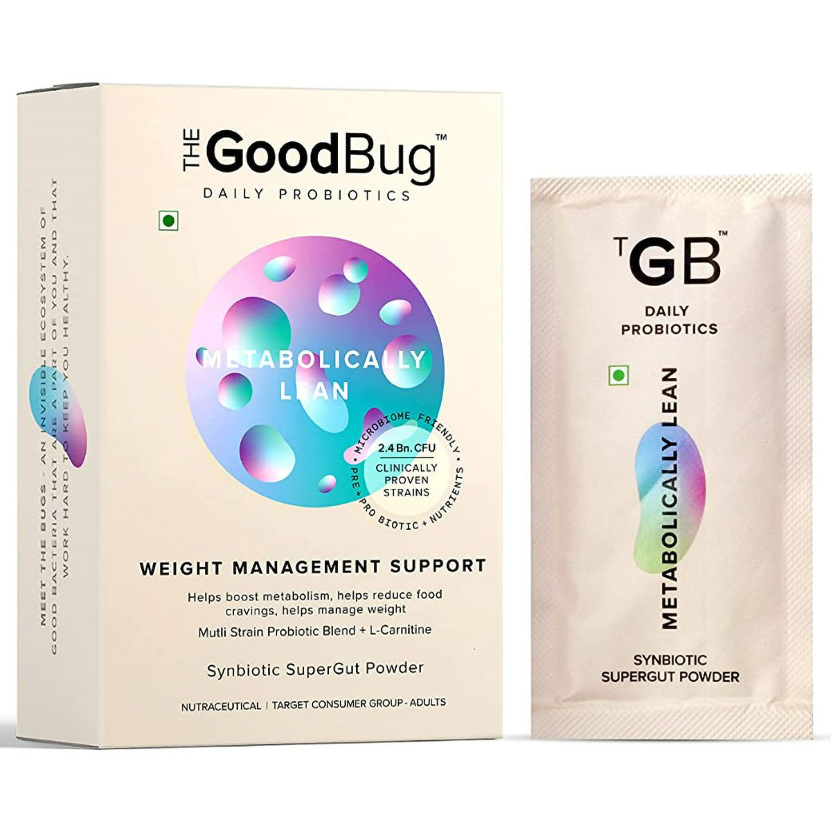 Buy The Good Bug Metabolically Lean Synbiotic Supergut Powder for ...