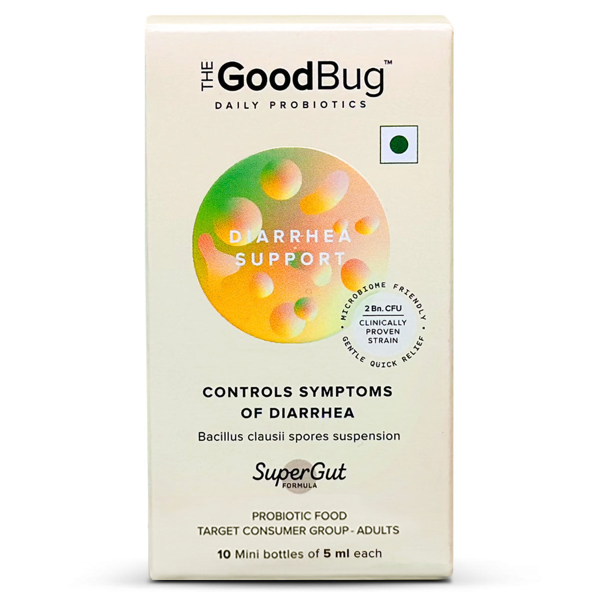 Buy The Good Bug Diarrhea Support Suspension, 5ml x 10'S | 19 Minutes ...