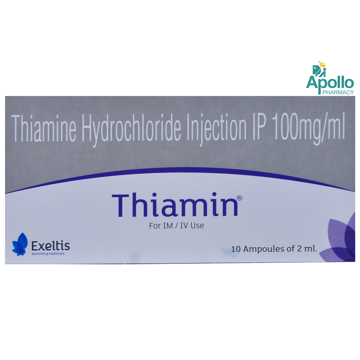 Thiamin Injection 2 ml Price, Uses, Side Effects, Composition - Apollo ...