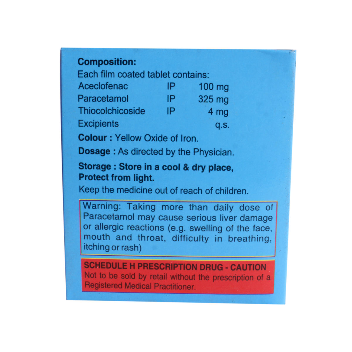 Thio Seradic Tablet 10's Price, Uses, Side Effects, Composition ...