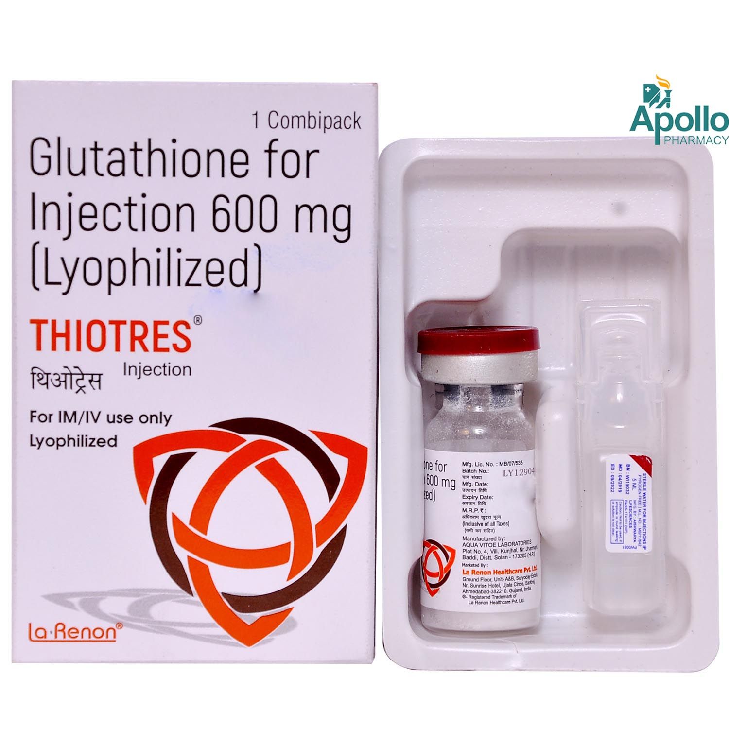 Thiotres Injection | Uses, Side Effects, Price | Apollo Pharmacy