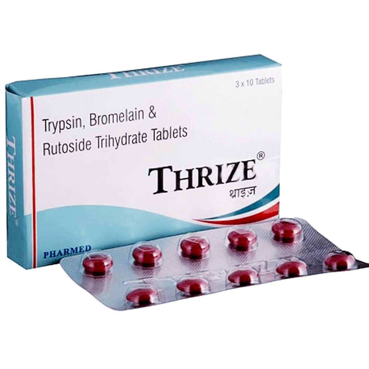 Thrize Tablet 10's Price, Uses, Side Effects, Composition - Apollo Pharmacy