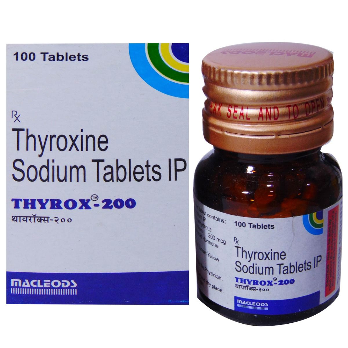 Thyrox 200 mcg Tablet 100's Price, Uses, Side Effects, Composition ...
