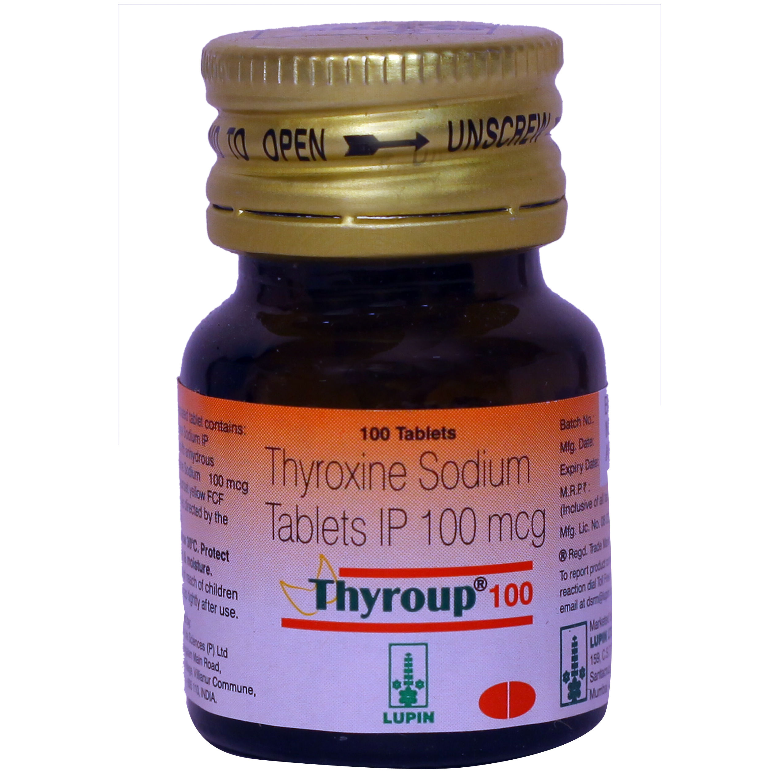 THYROUP 100MCG TABLET | Uses, Side Effects, Price | Apollo Pharmacy