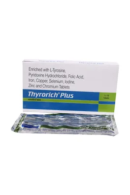 Thyrorich Plus Tablet | Uses, Side Effects, Price | Apollo Pharmacy