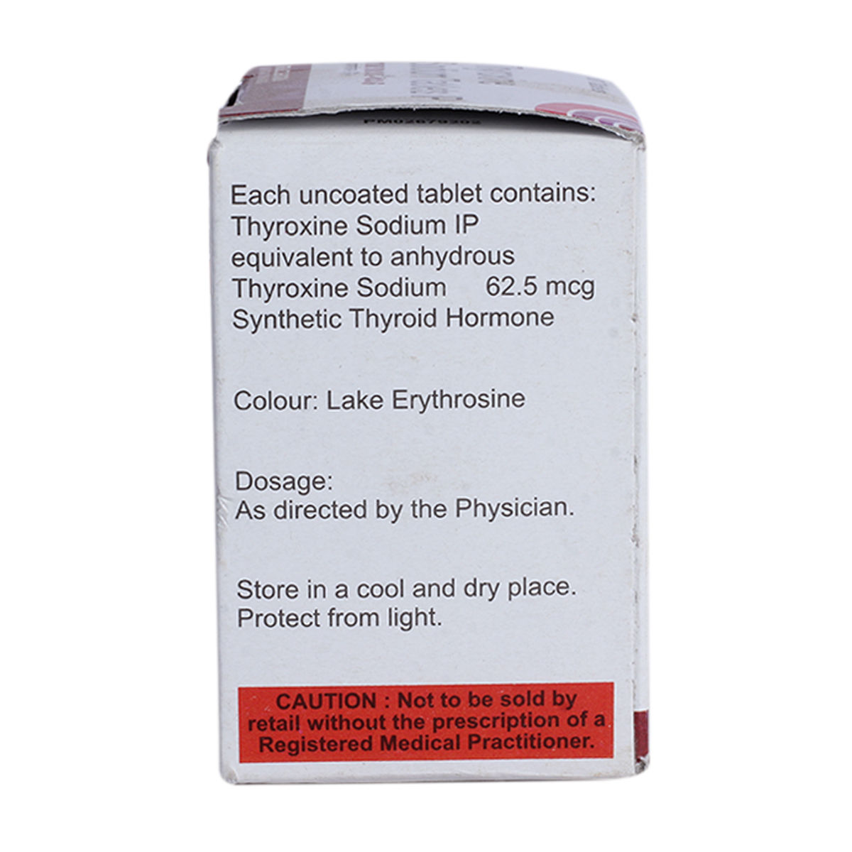 Thyrox 62.5 Tablet 100's Price, Uses, Side Effects, Composition ...