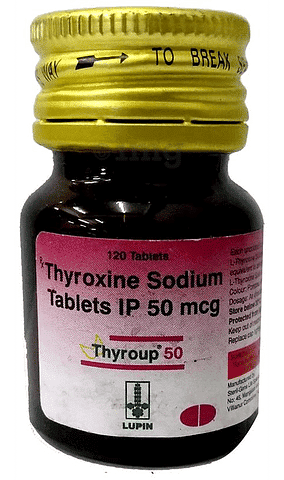 Thyroup 50 Tablet | Uses, Side Effects, Price | Apollo Pharmacy