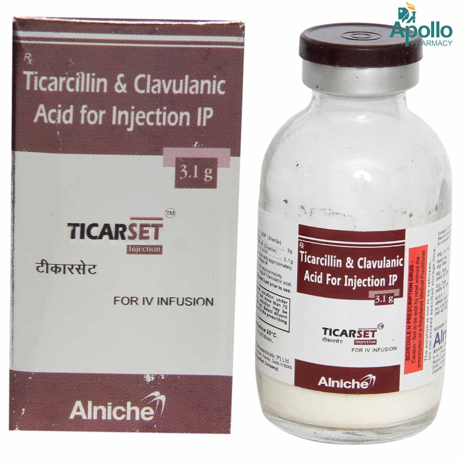 Ticarset Injection 3.1gm Price, Uses, Side Effects, Composition ...