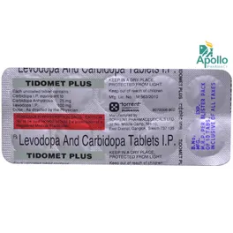 Tidomet Plus 25 Tablet | Uses, Side Effects, Price | Apollo Pharmacy