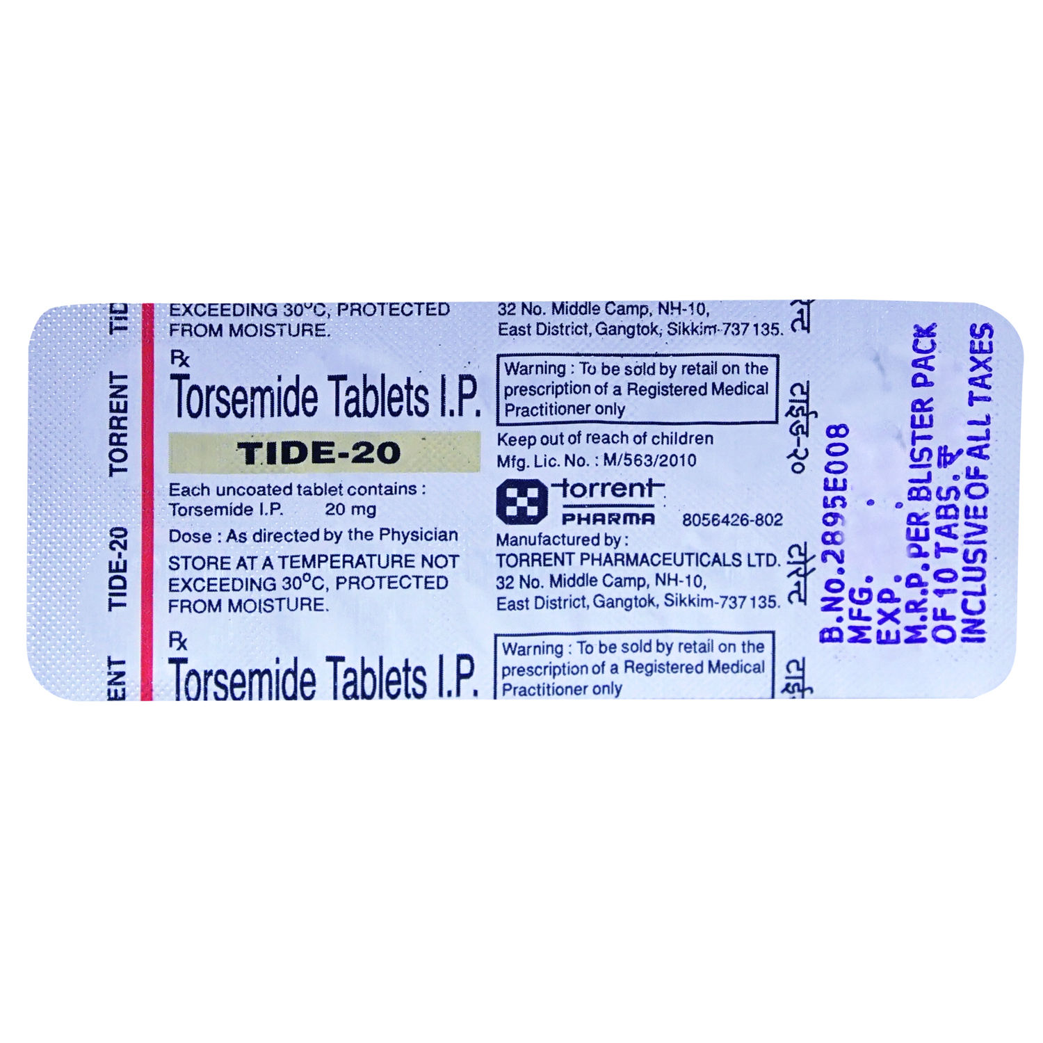 Tide-20 Tablet | Uses, Side Effects, Price | Apollo Pharmacy
