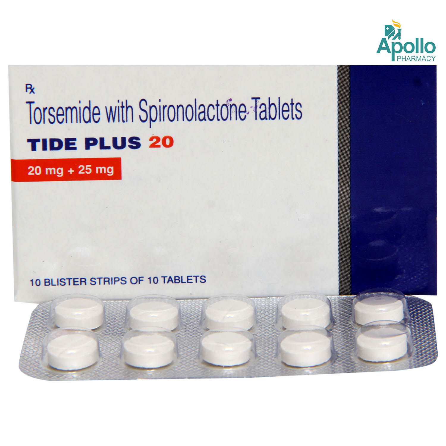 Tide Plus 20 Tablet | Uses, Side Effects, Price | Apollo Pharmacy