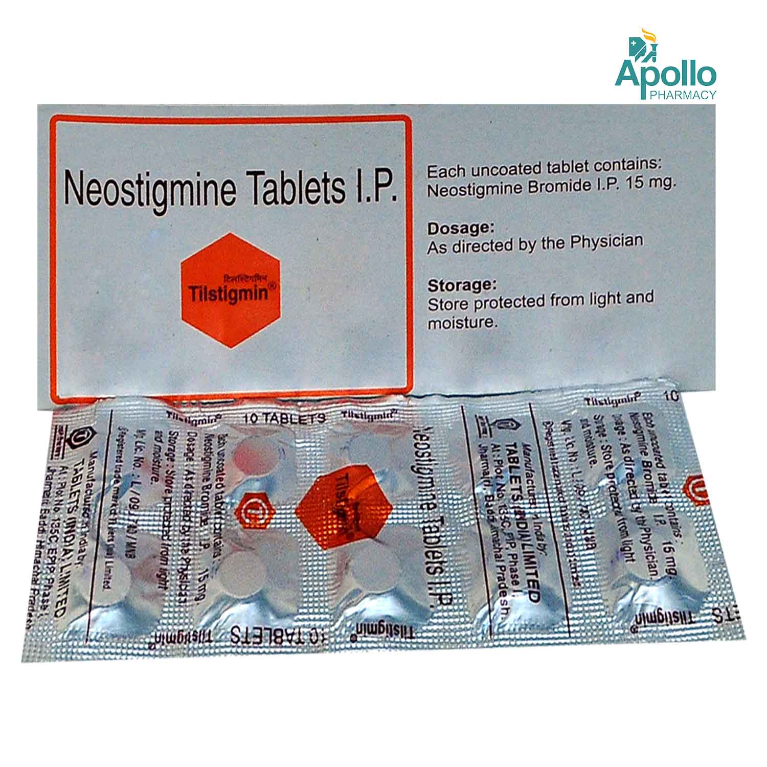Tilstigmin Tablet 10's Price, Uses, Side Effects, Composition - Apollo ...