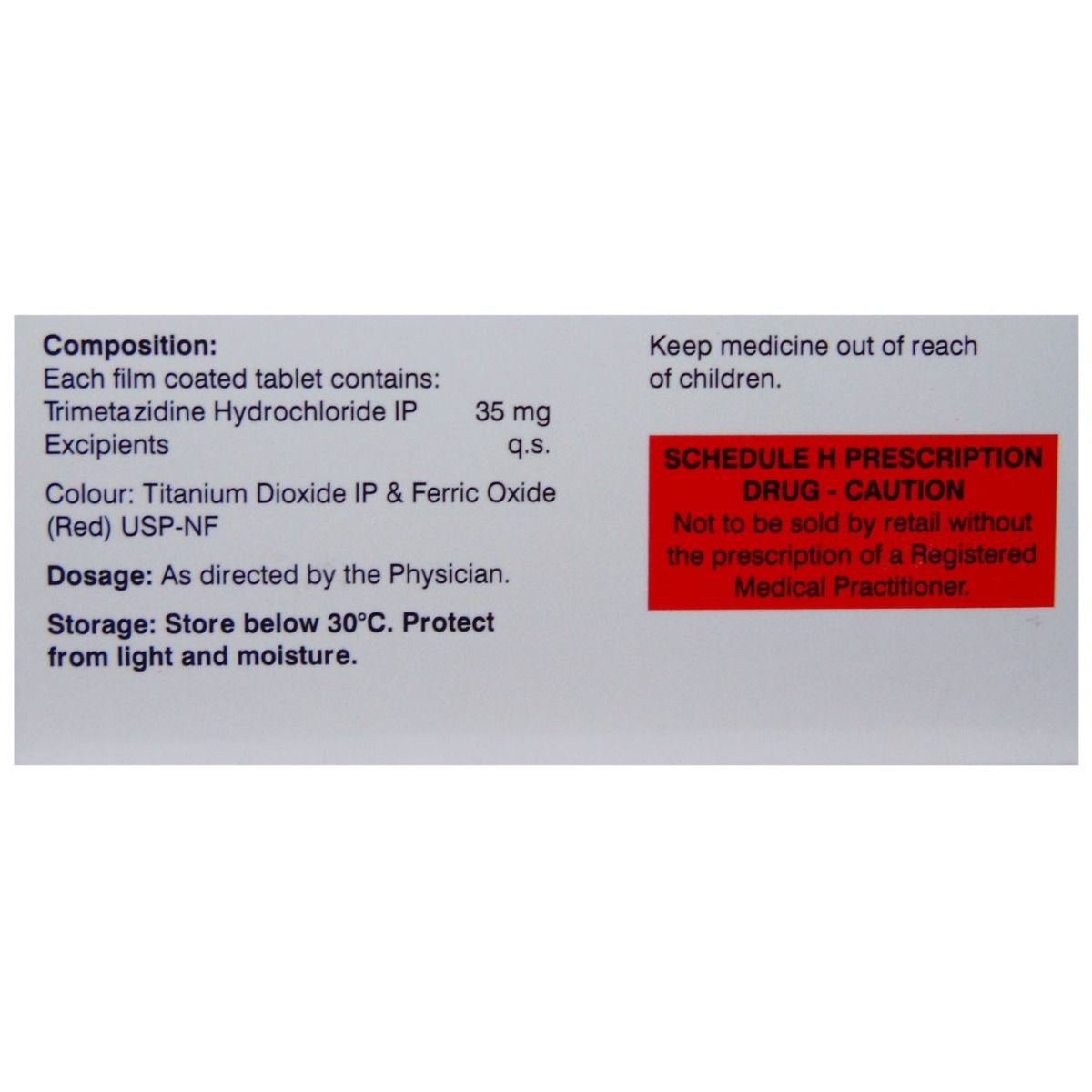 Timzid MR 35 Tablet | Uses, Side Effects, Price | Apollo Pharmacy