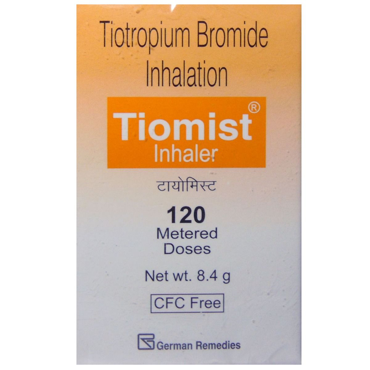 Tiomist CFC Free 9mcg Inhaler | Uses, Side Effects, Price | Apollo Pharmacy