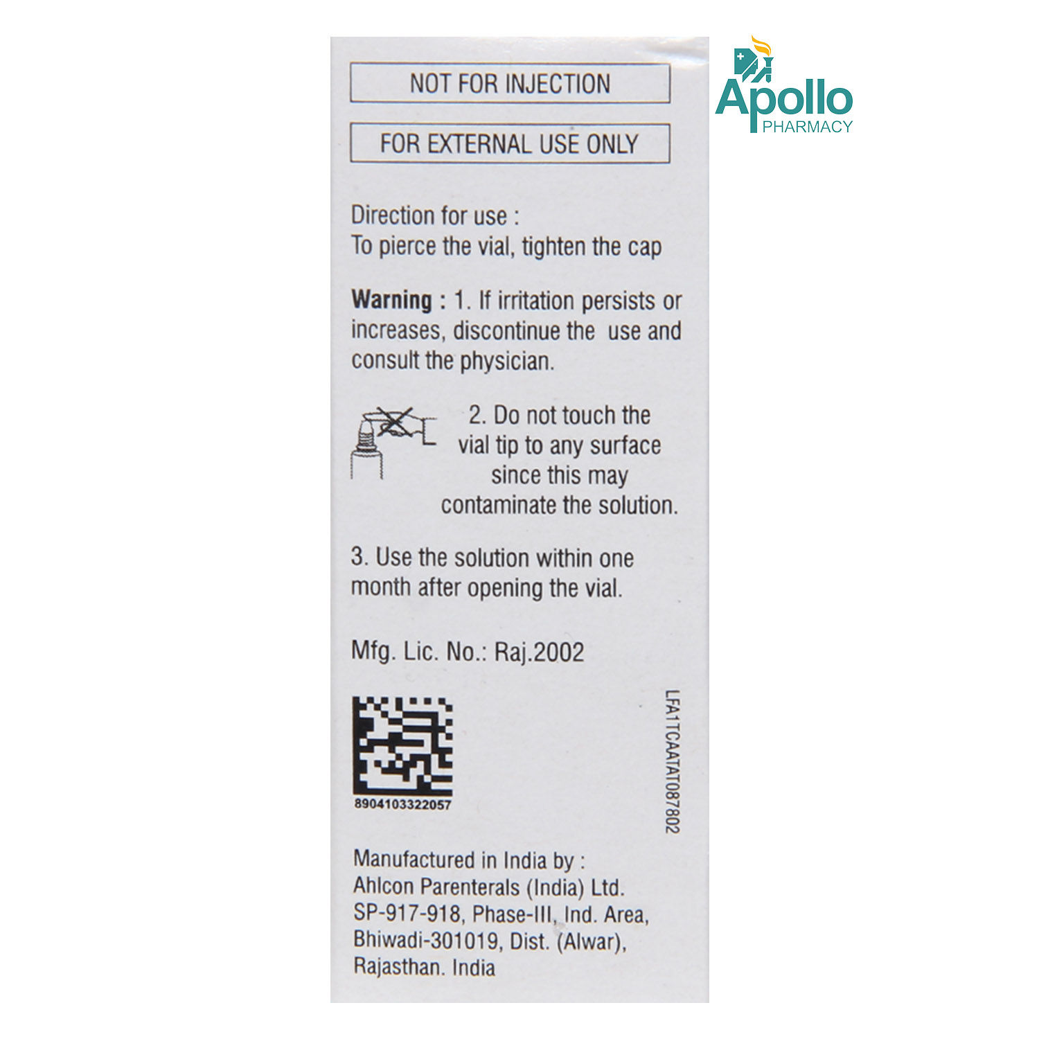 Tobastar Eye/Ear Drops 5 ml | Uses, Side Effects, Price | Apollo Pharmacy