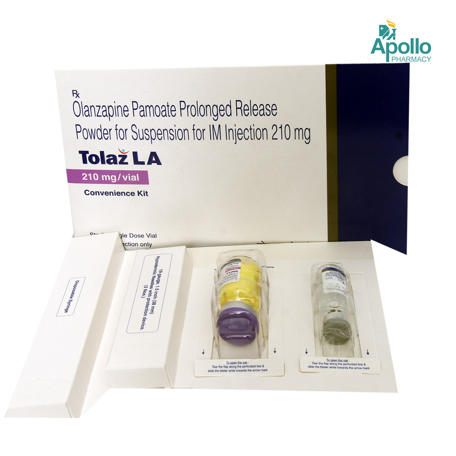 TOLAZ LA 210MG VAIL KIT Price, Uses, Side Effects, Composition - Apollo ...