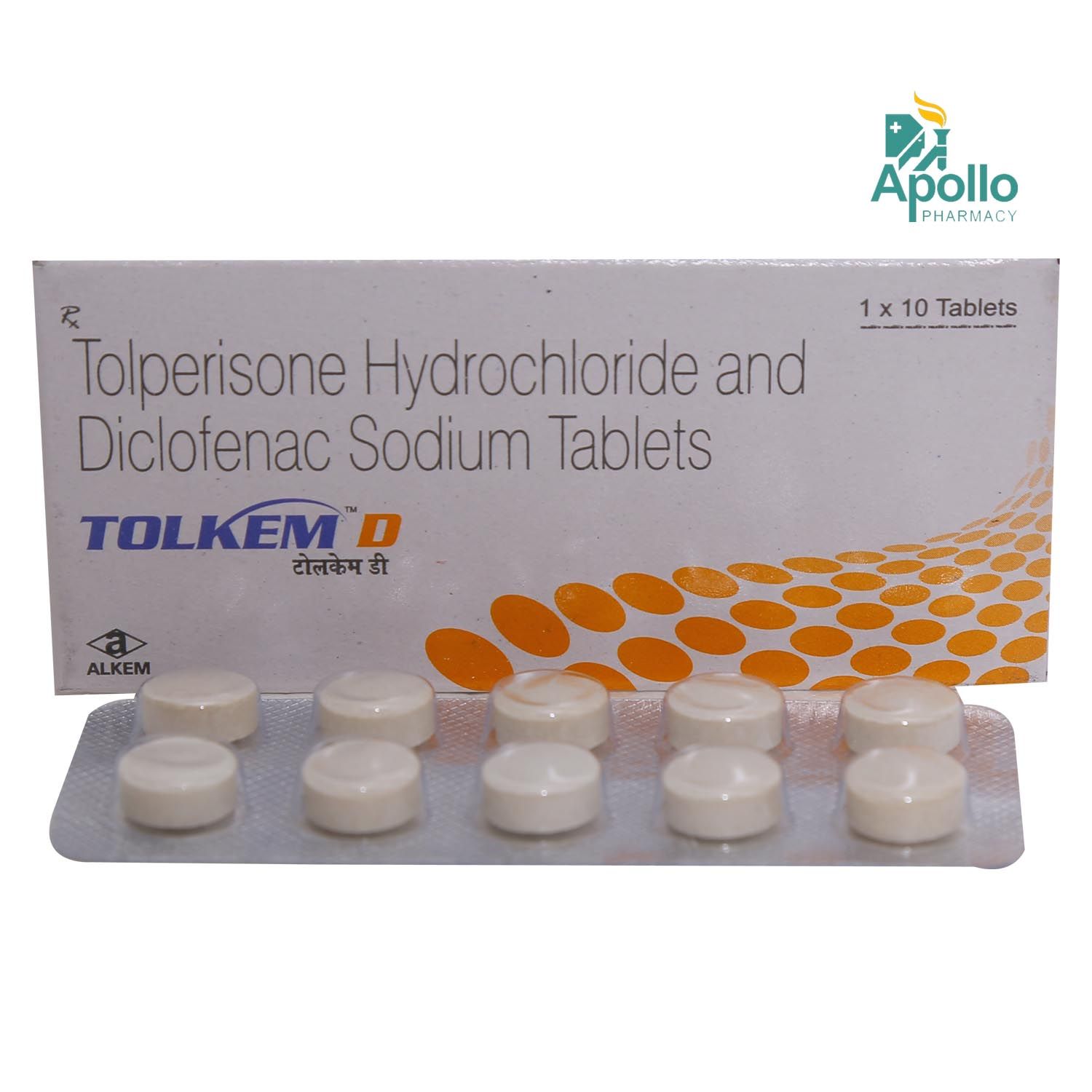 Tolkem D Tablet | Uses, Side Effects, Price | Apollo Pharmacy