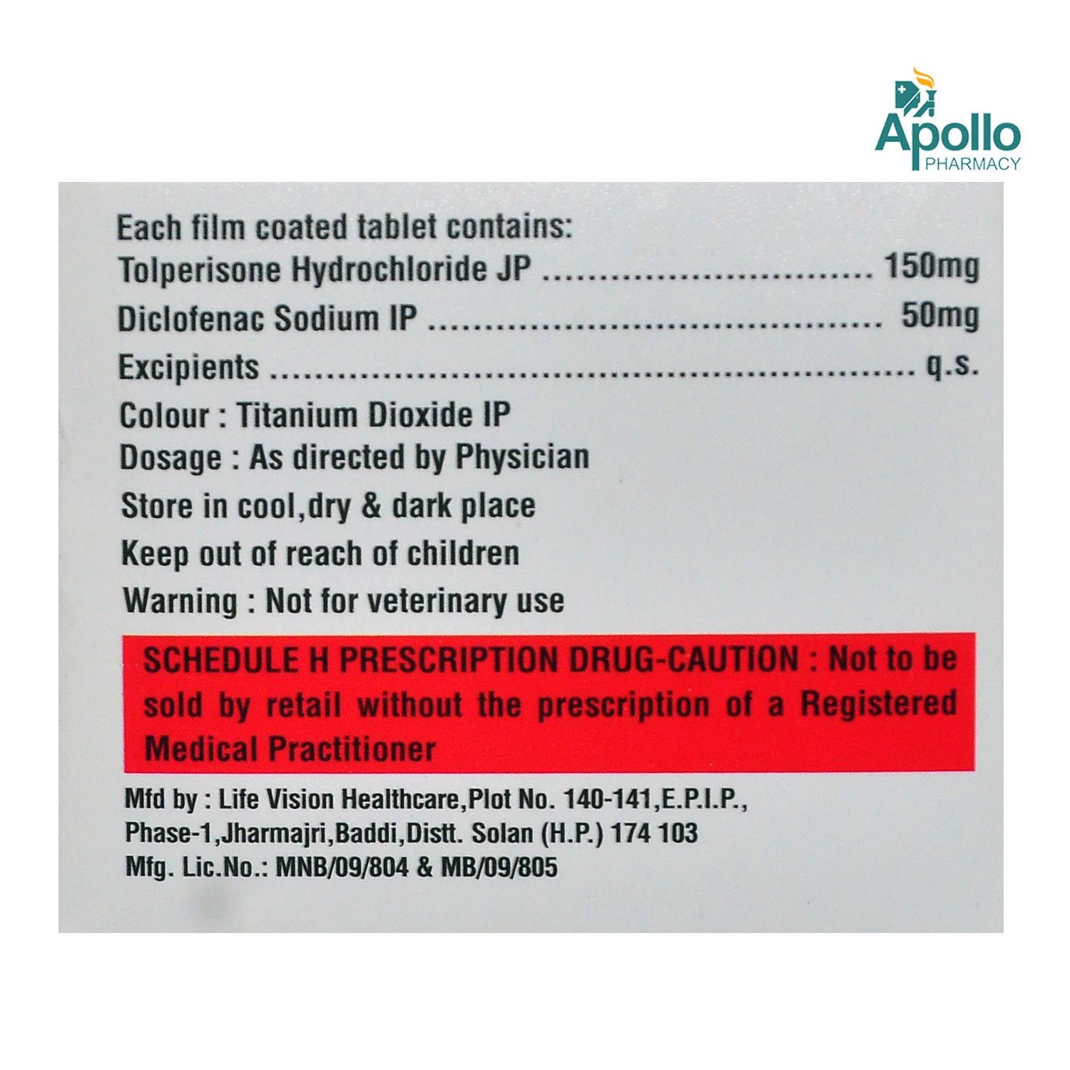 Tolmist-D Tablet 10's Price, Uses, Side Effects, Composition - Apollo ...