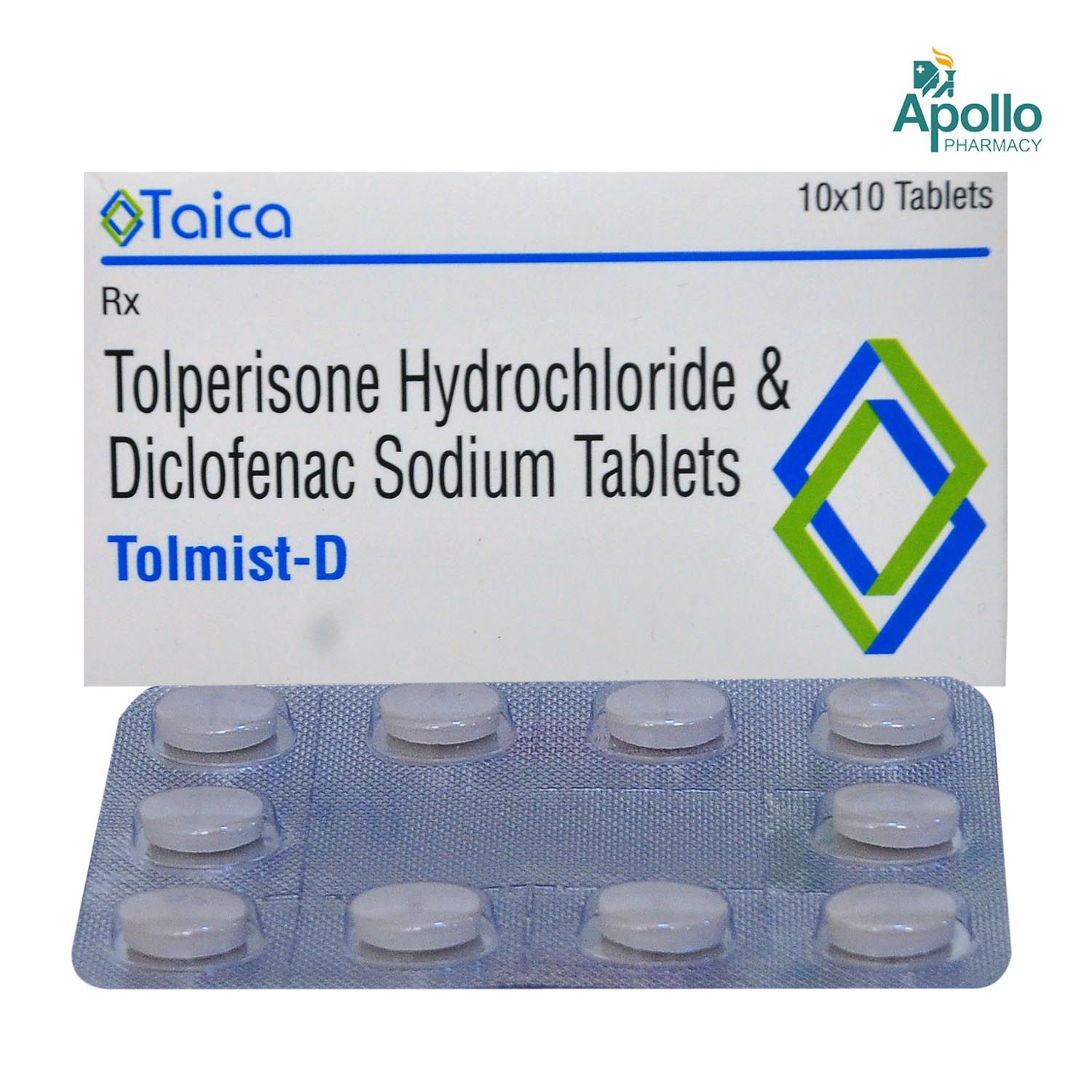Tolmist-D Tablet 10's Price, Uses, Side Effects, Composition - Apollo ...