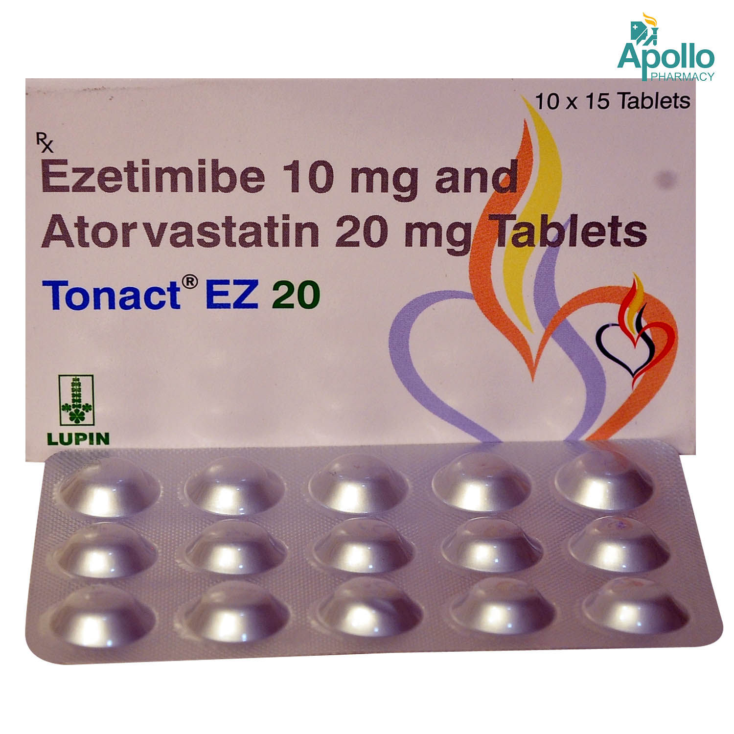 Tonact EZ 20 Tablet 15's Price, Uses, Side Effects, Composition ...
