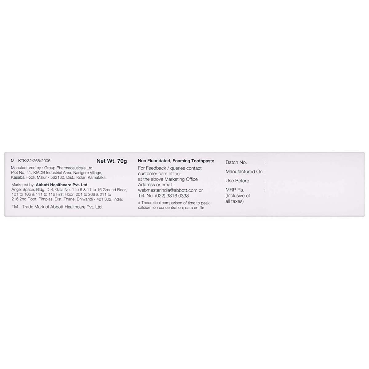 Toothmin Unique Anti-Decay Tooth Cream, 70 gm Price, Uses, Side Effects ...