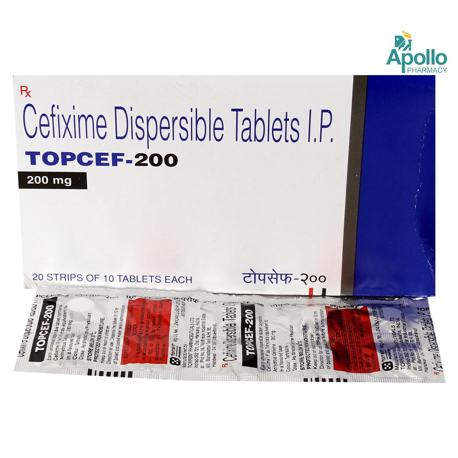 Topcef-200 Tablet | Uses, Side Effects, Price | Apollo Pharmacy