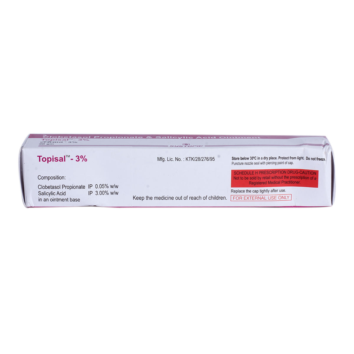 Topisal-3% Ointment | Uses, Side Effects, Price | Apollo Pharmacy