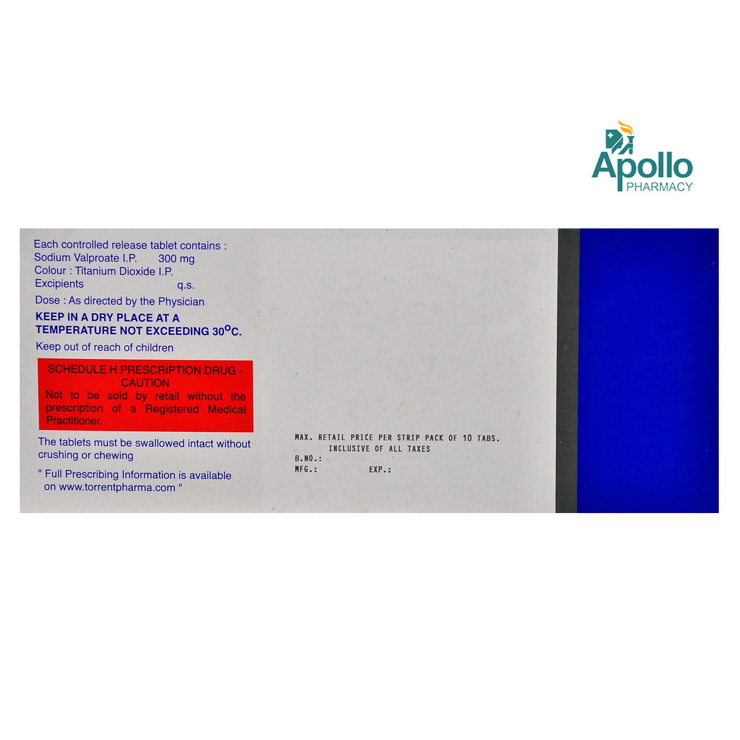 TORVATE 300MG TABLET Price, Uses, Side Effects, Composition - Apollo ...