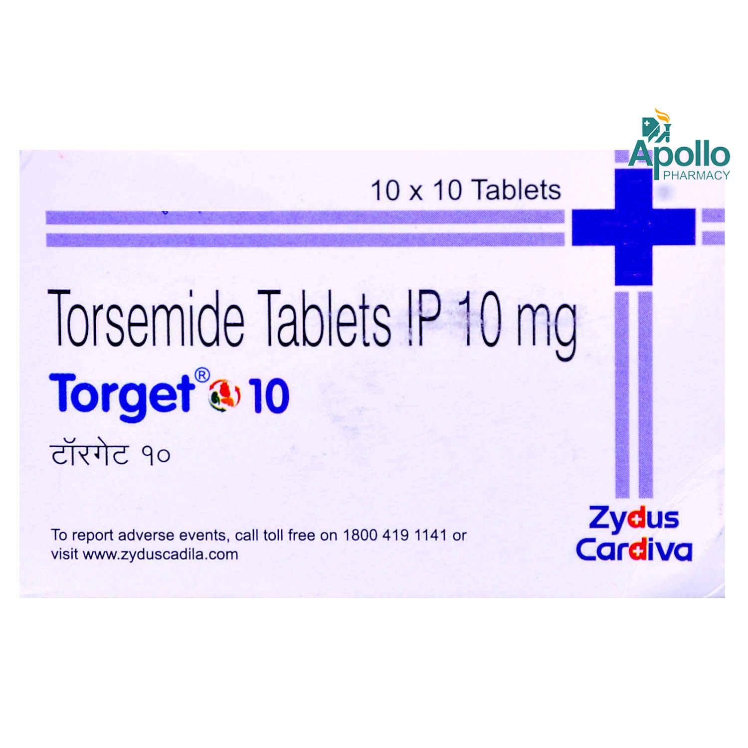 Torget 10 Tablet | Uses, Side Effects, Price | Apollo Pharmacy