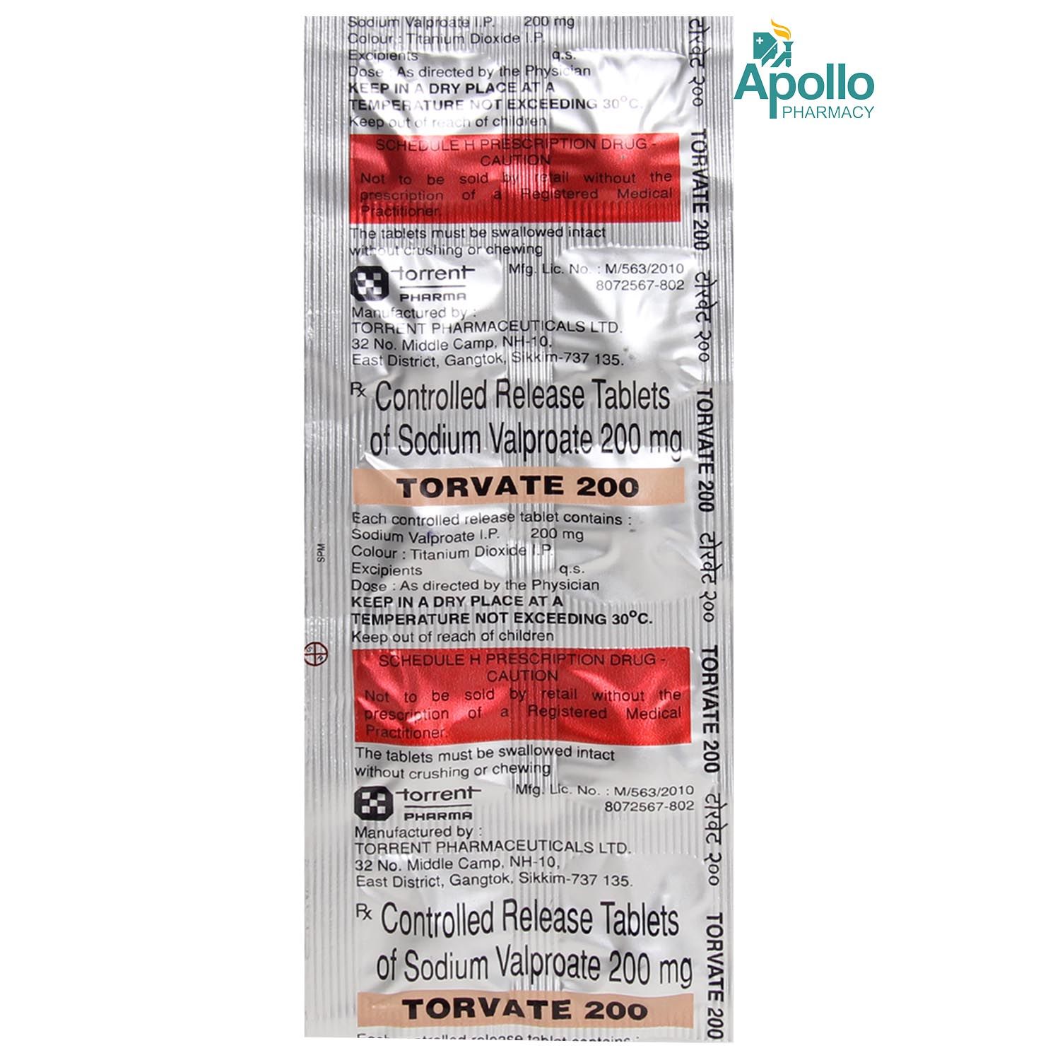 TORVATE 200MG TABLET Price, Uses, Side Effects, Composition - Apollo ...