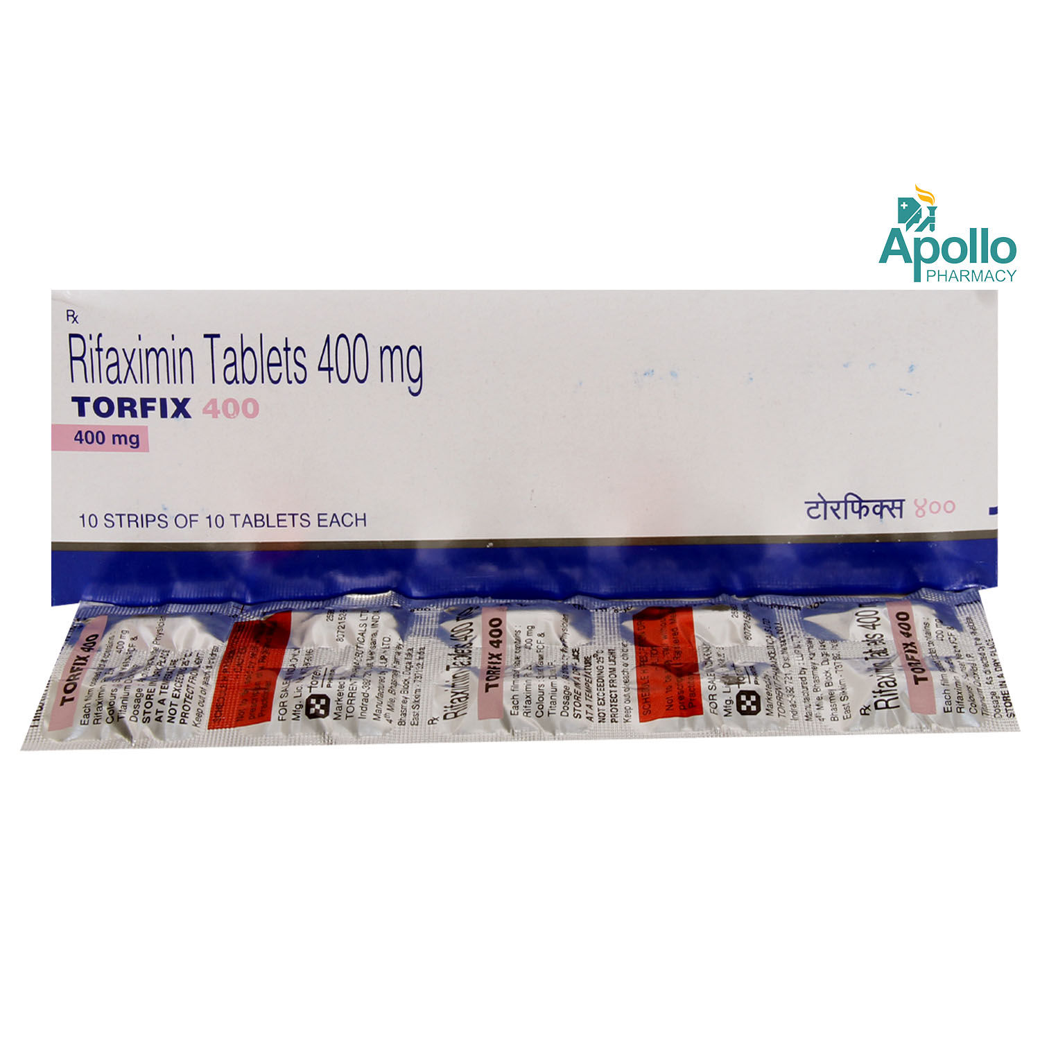 Torfix 400 Tablet | Uses, Side Effects, Price | Apollo Pharmacy