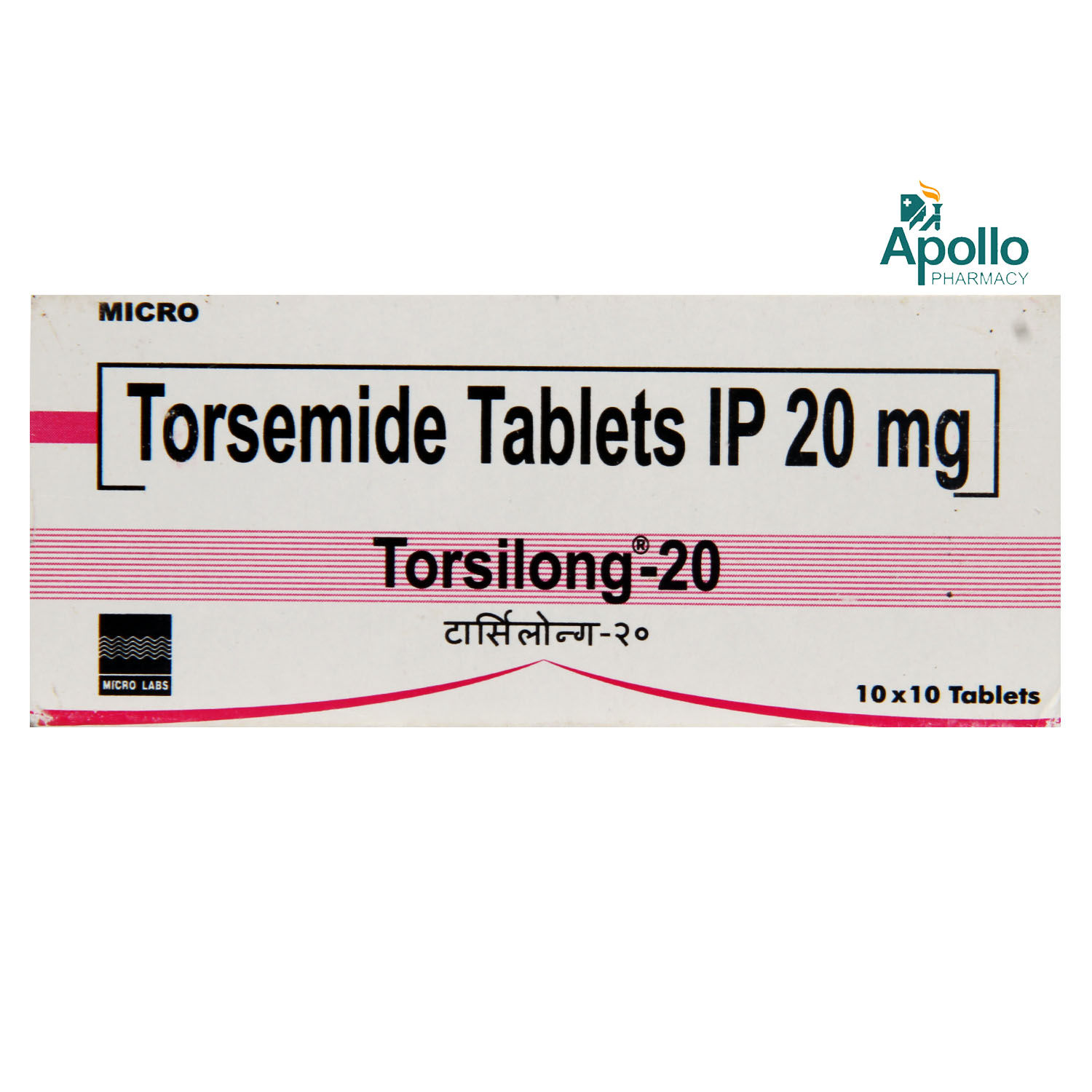 Torsilong-20mg Tablet | Uses, Side Effects, Price | Apollo Pharmacy