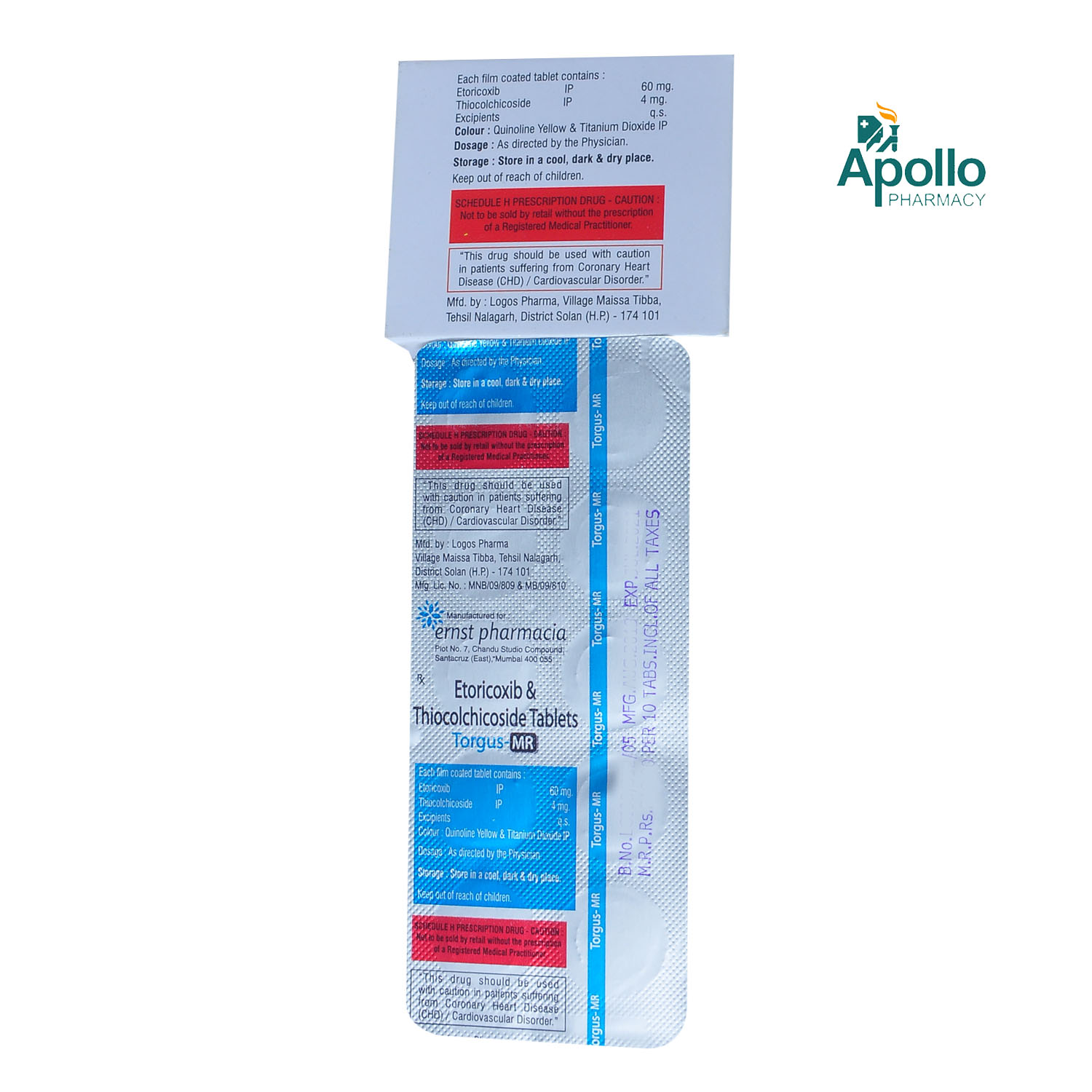 Torgus-Mr 4mg Tablet 10's Price, Uses, Side Effects, Composition ...